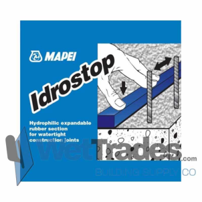Mapei Idrostop | hydrophilic waterstop | Waterpoofing | WetTrades