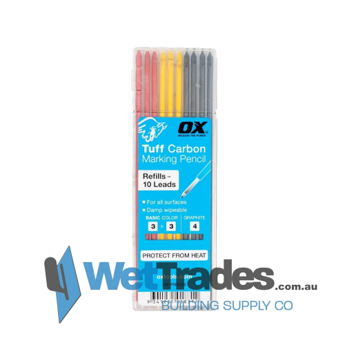 OX Color and Graphite Carbon Refills (10pk) | WetTrades